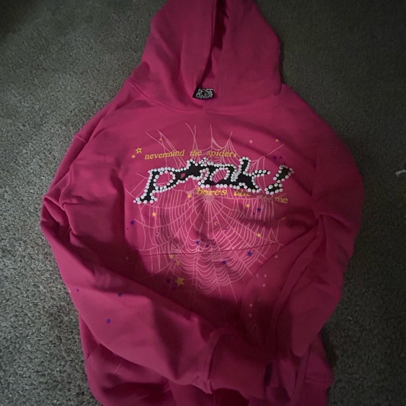 Spyder | Jackets & Coats | Hot Pink Spider Punk Hoodie | Poshmark